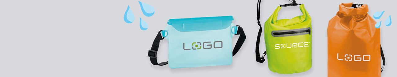 Wasserdichte Taschen mit Logo bedrucken | SOURCE Werbeartikel